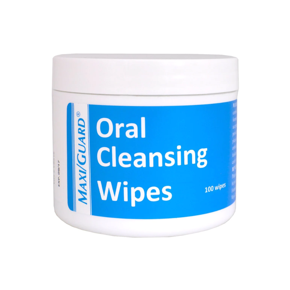 MAXI GUARD ORAL CLEANSING WIPES 口腔清潔抹布 100片 - Pet23