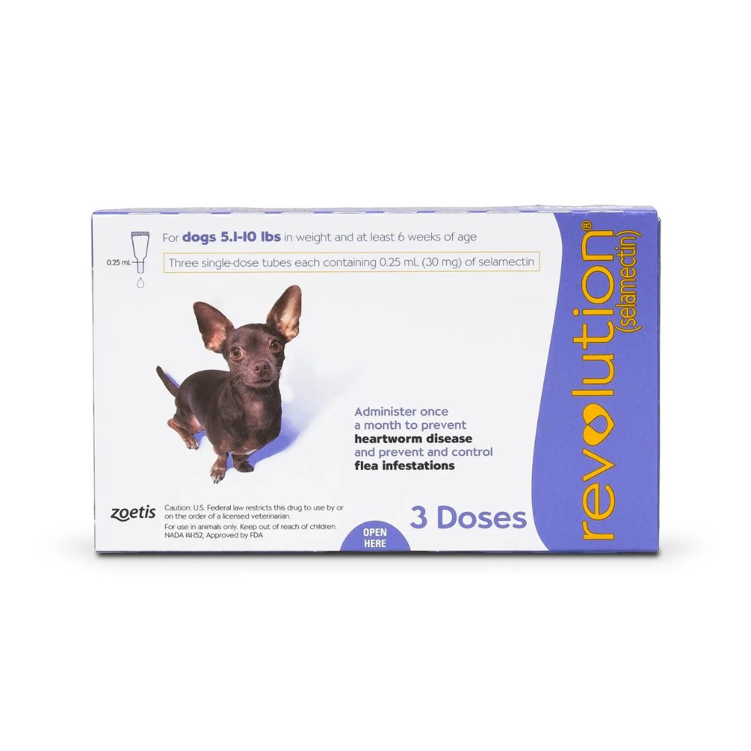 Revolution 殺蚤除牛蜱防心絲蟲滴頸藥水 - Pet23 - Pet23
