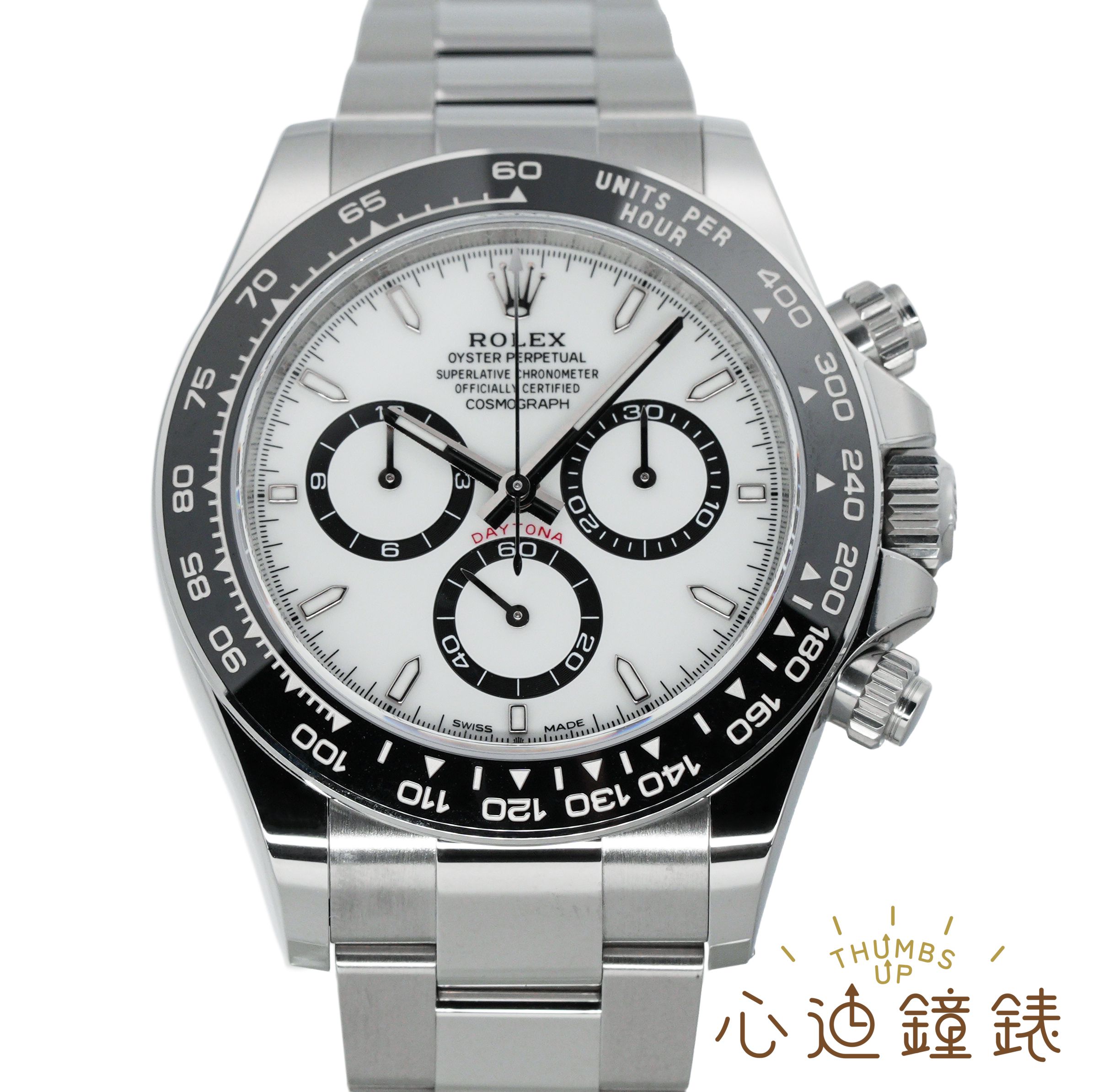 Rolex Cosmograph Daytona 40mm 126500LN White Dial - thumbsupw ...