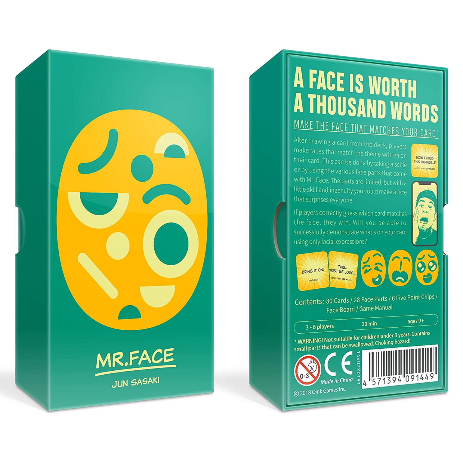 【Oink系列】Mr. Face (英文版) - Board Game Walker 桌遊行者