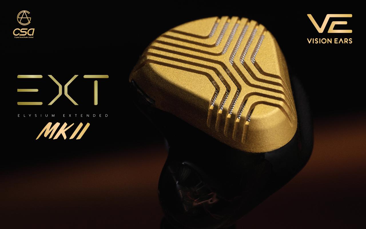 VISION EARS EXT MK II LIMITED EDITION-GOLD - Crystal Sound Audio