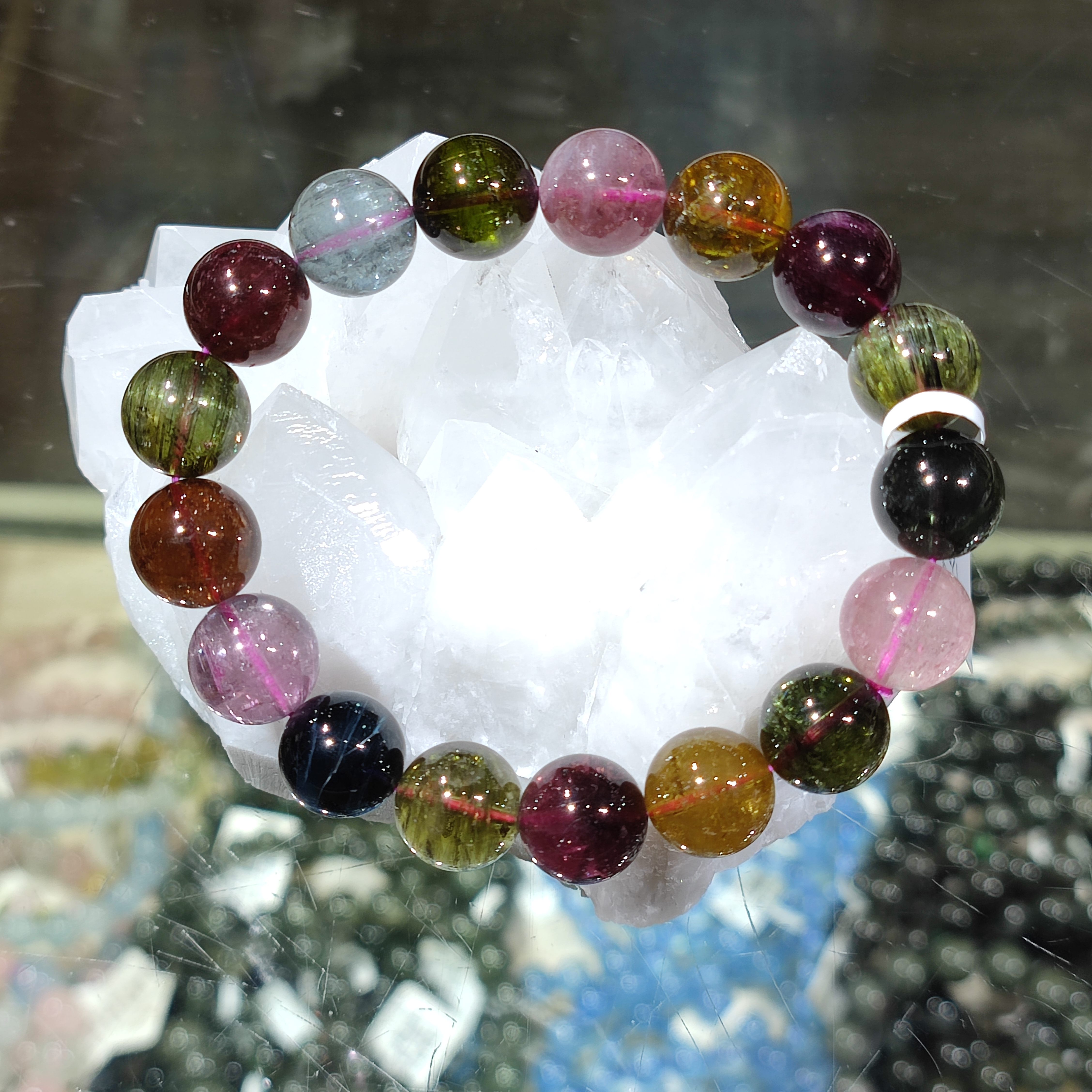 老礦碧璽 12mm - 水晶閣 STELLAX CRYSTALS