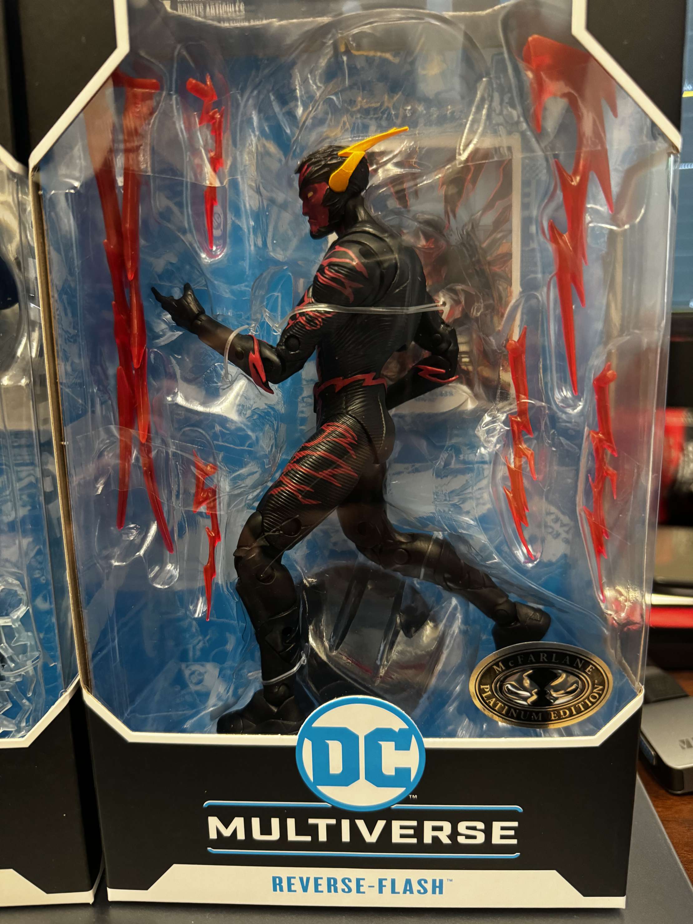 MCFARLANE TOYS DC MULTIVERSE 7IN - REVERSE FLASH (CHASE) - KowloonToys 九龍玩具