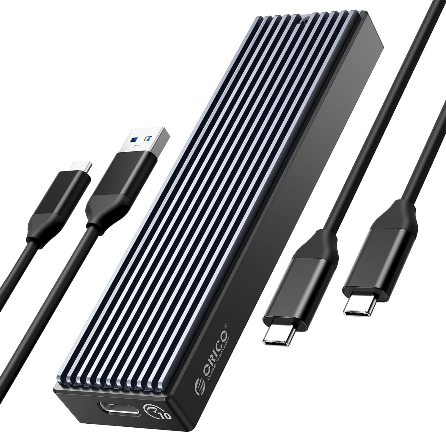 ORICO Transparent 透明 USB3.1 Gen2 M-Key NVME SSD Enclosure (10 - ORICO-HK