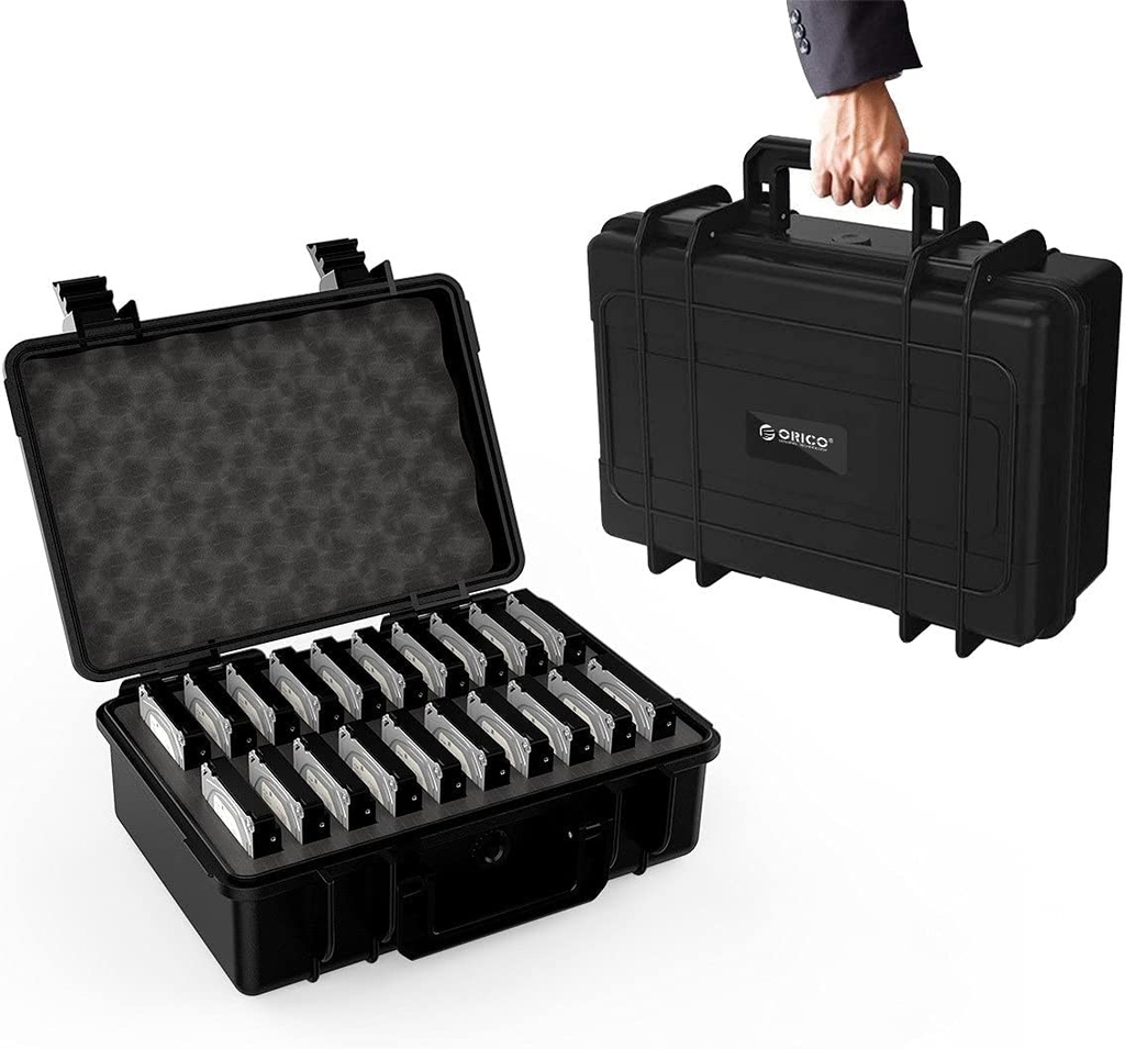 ORICO 3.5 inch 20 Bay Hard Drive Protective Case [PSC-L20] - - ORICO-HK