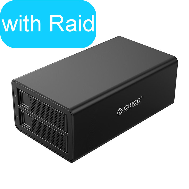 ORICO Enterprise Series 2 Bay External Hard Drive Enclosure - ORICO-HK