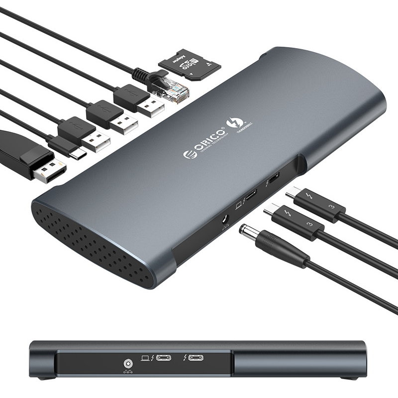 ORICO Thunderbolt 3 Aluminum Alloy Docking Station [TB3-S1] - ORICO-HK