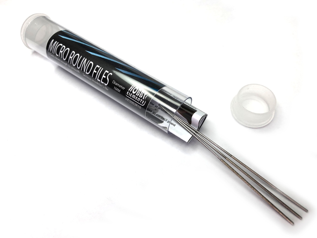 Micro Round Files Original Type - Hobby Elements webstore