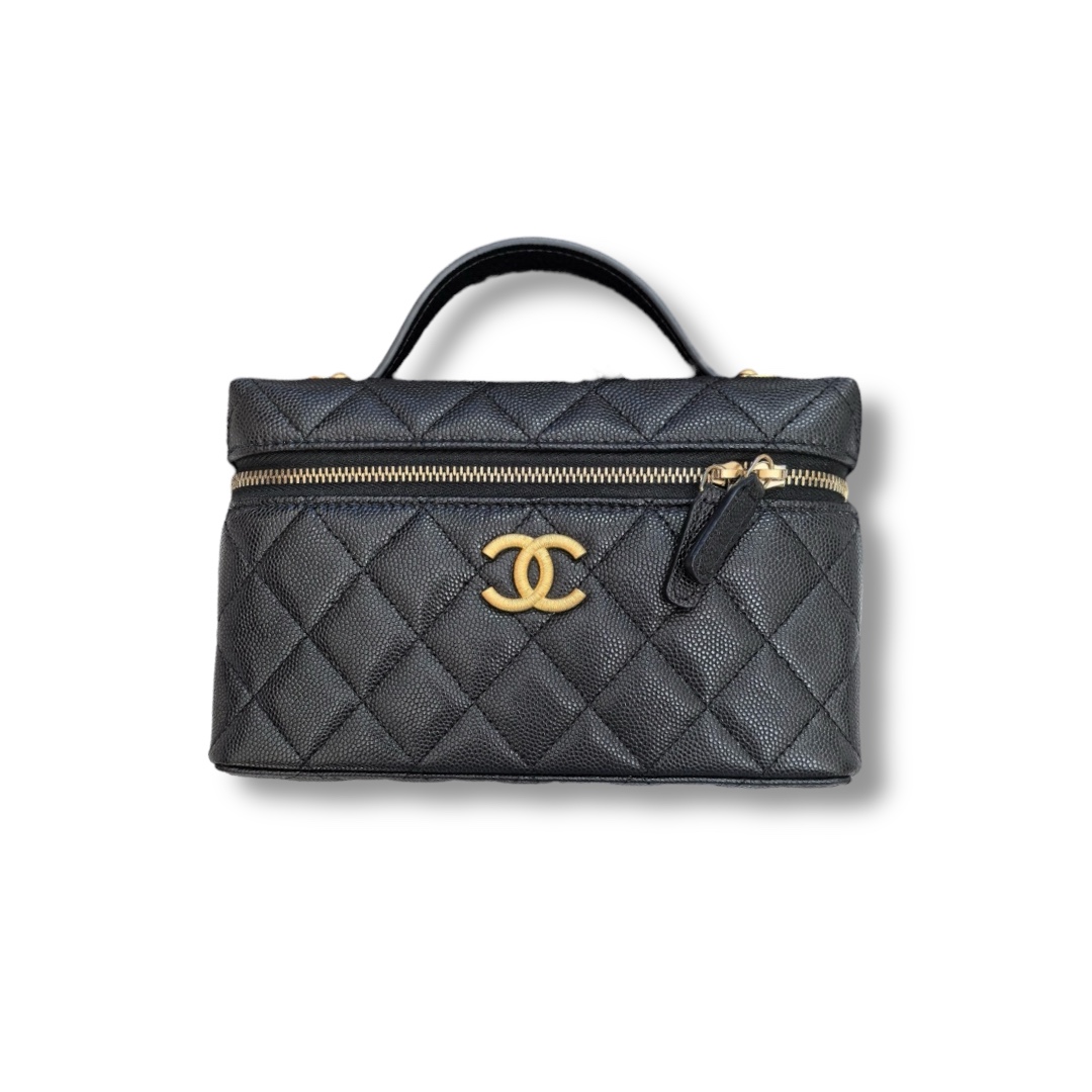 Chanel 23b Cargo Vanity Case 手柄長盒子 - Manaddict