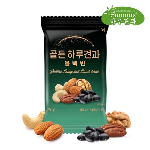 Sunnuts 日常堅果雜錦包 (金裝綠色) 25g x 10包 - Little Aine