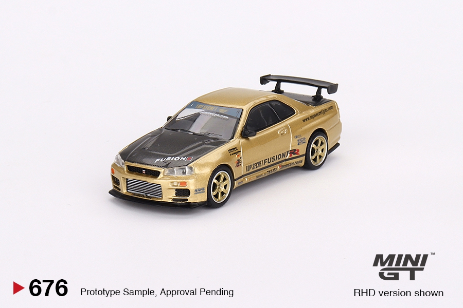 《預訂 Pre-order 》Minigt MINI GT Nissan Skyline GTR R34 Top Secr - JackFat ...