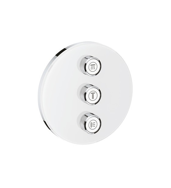 Grohe 圓形藏牆分水龍頭及閥芯 29 122 000 / 29 152 LS0 + 35 600 000 - DDSHOP LIMITED