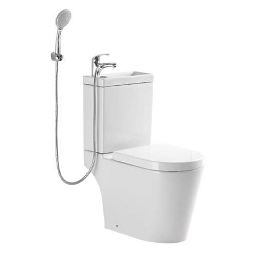 Richford 洗手盆連自由咀座廁 連緩衝降板 RW103 - DDSHOP LIMITED