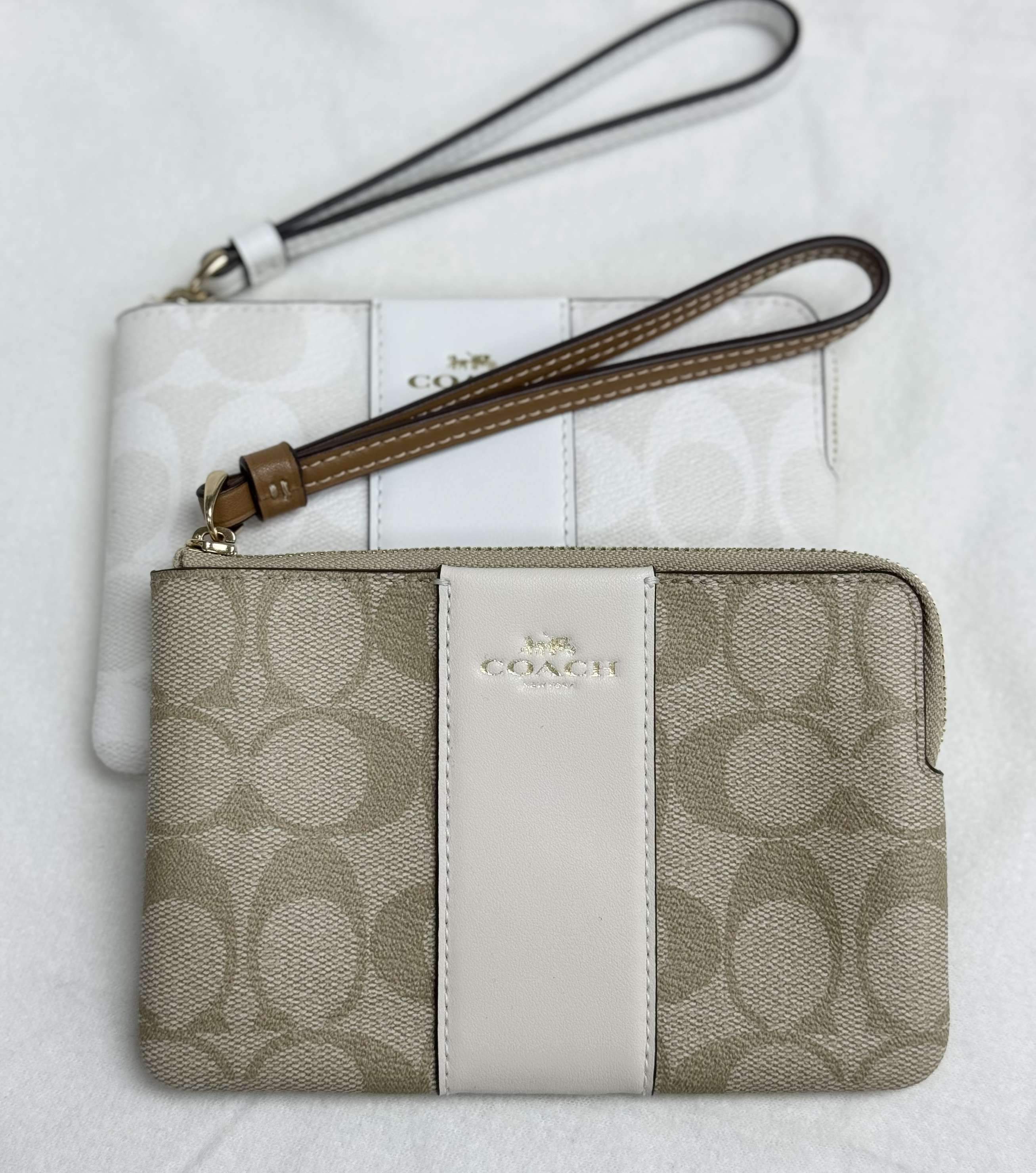 COACH Wristlet In Signature Canvas - lovehoneybeeb - lovehone ...