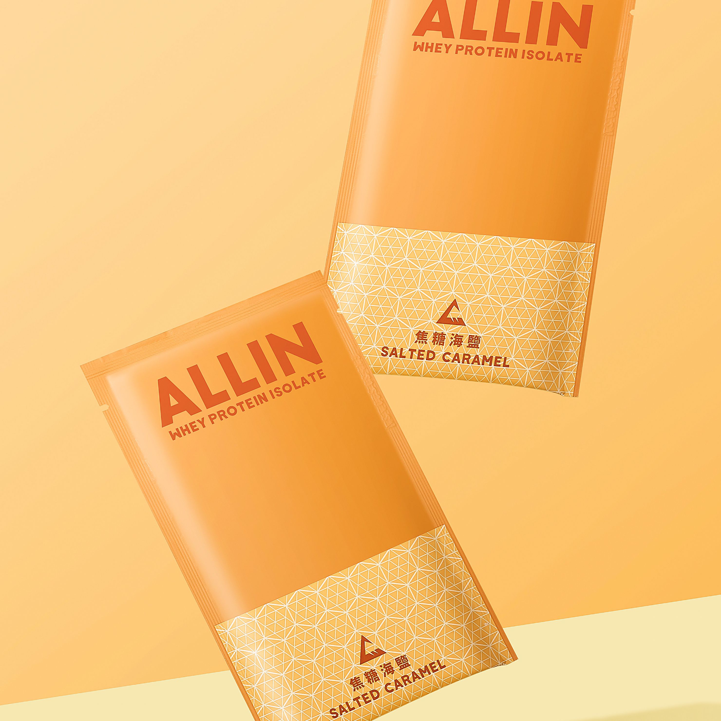 ALLIN 100%分離式乳清蛋白粉Whey Protein Isolate—焦糖海鹽味蛋白粉 (預購) - ALLIN - ALLIN HK