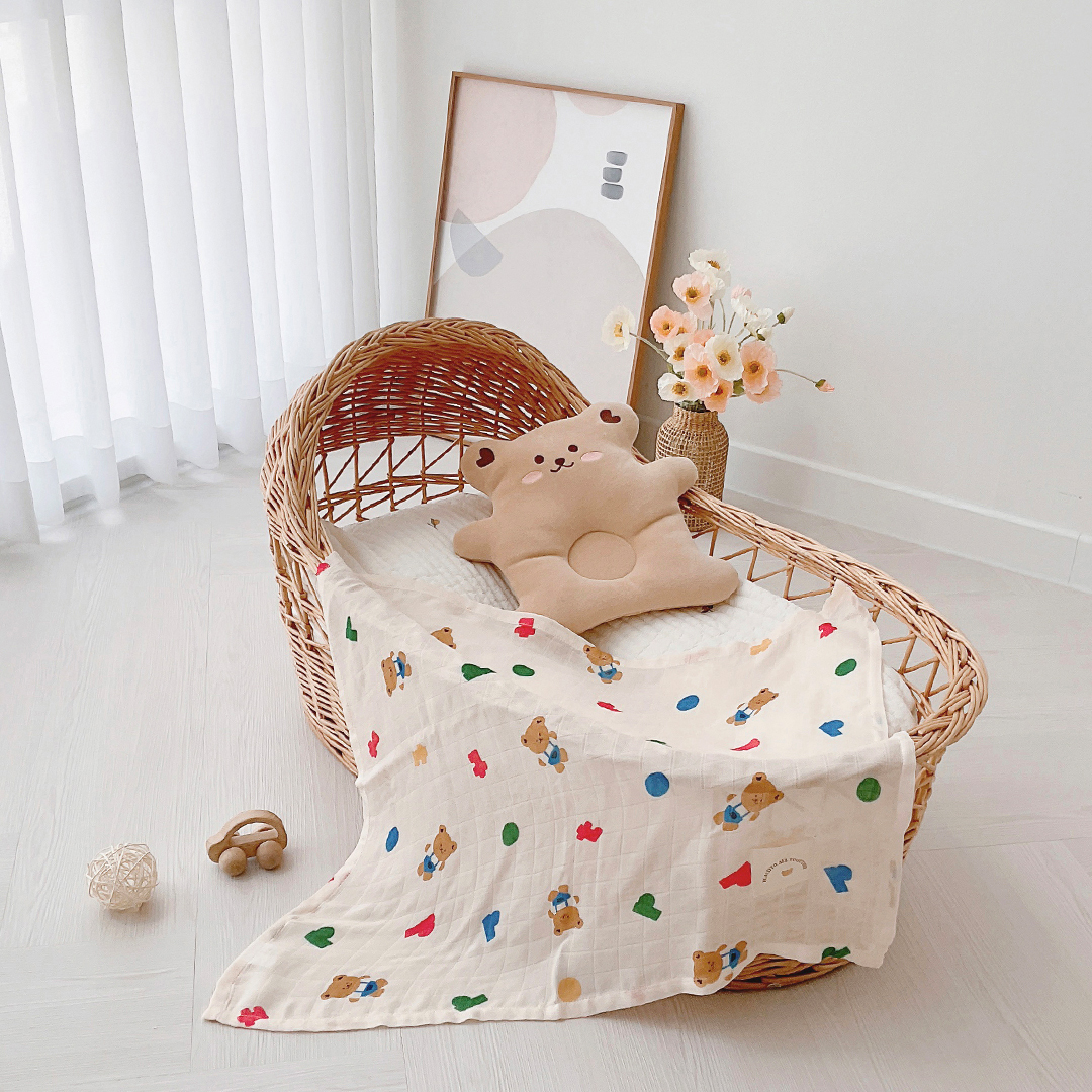 預訂｜DTD竹纖維繽紛色彩蓋毯 - twinklebear - twinklebear - twinklebear - t - twinklebear