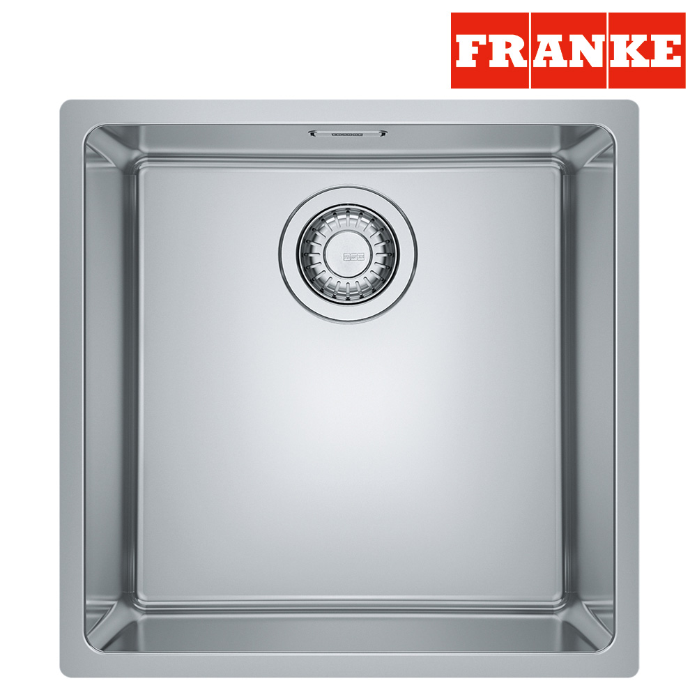 FRANKE Felix FEX 110-40 不銹鋼 檯底 單星盆 440x440mm - SUNEAST - 日東 五金潔具有限公司