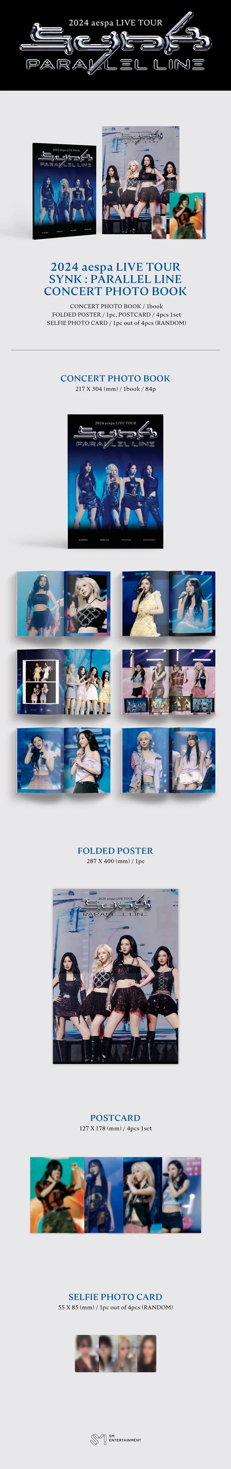 [PRE-ORDER]2024 aespa LIVE TOUR [SYNK : PARALLEL LINE] CONCER - MelodyBox