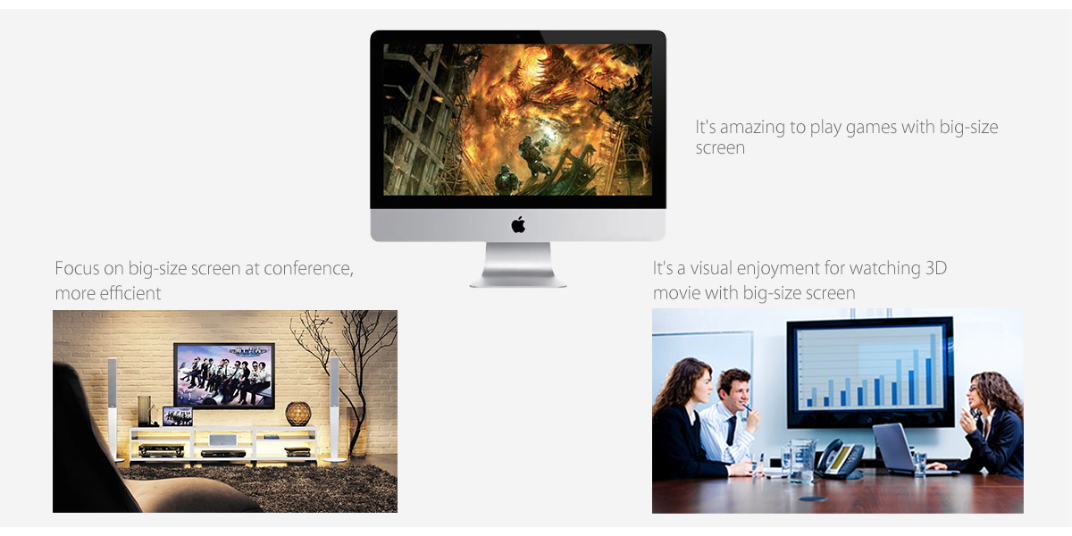 ORICO Mini DisplayPort to HDMI / DVI / VGA Adapter[DMP-HDV3S] - ORICO-HK